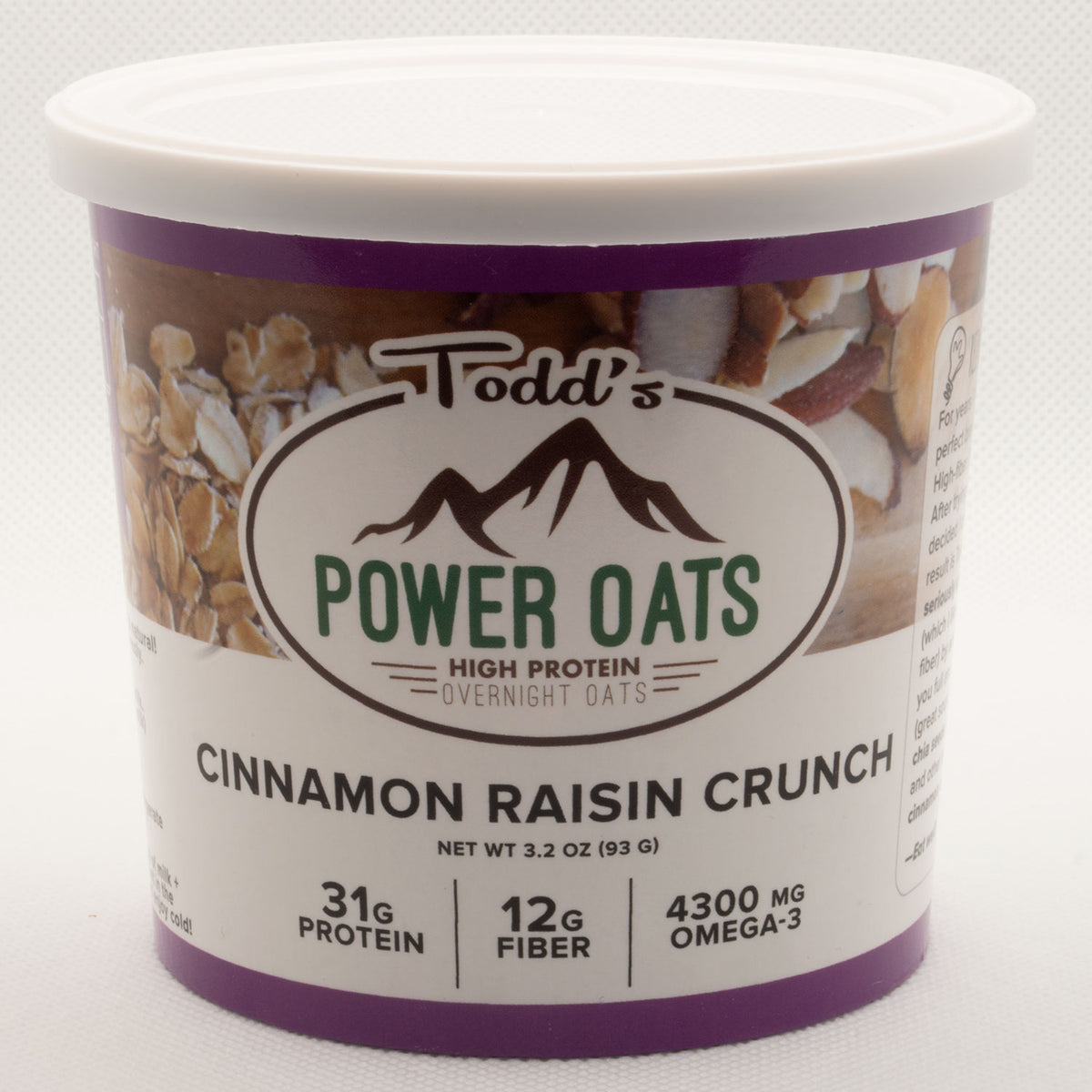 High Protein Overnight Oats – Todd's Power Oats